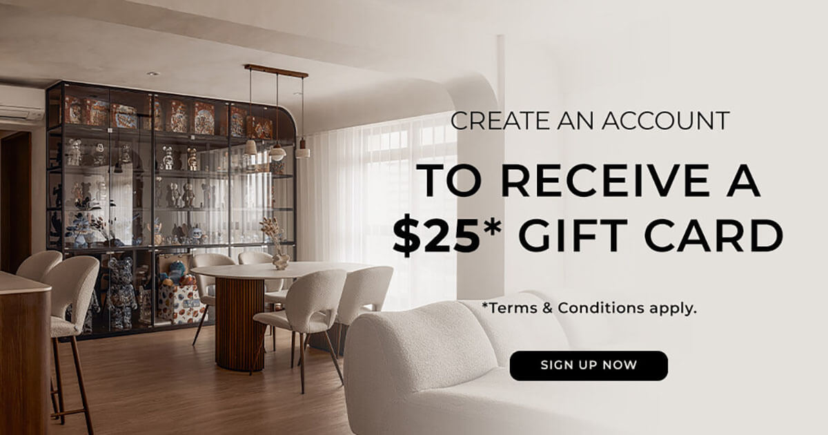 Comfort Design | Sign Up & Receive a $25 Gift Card