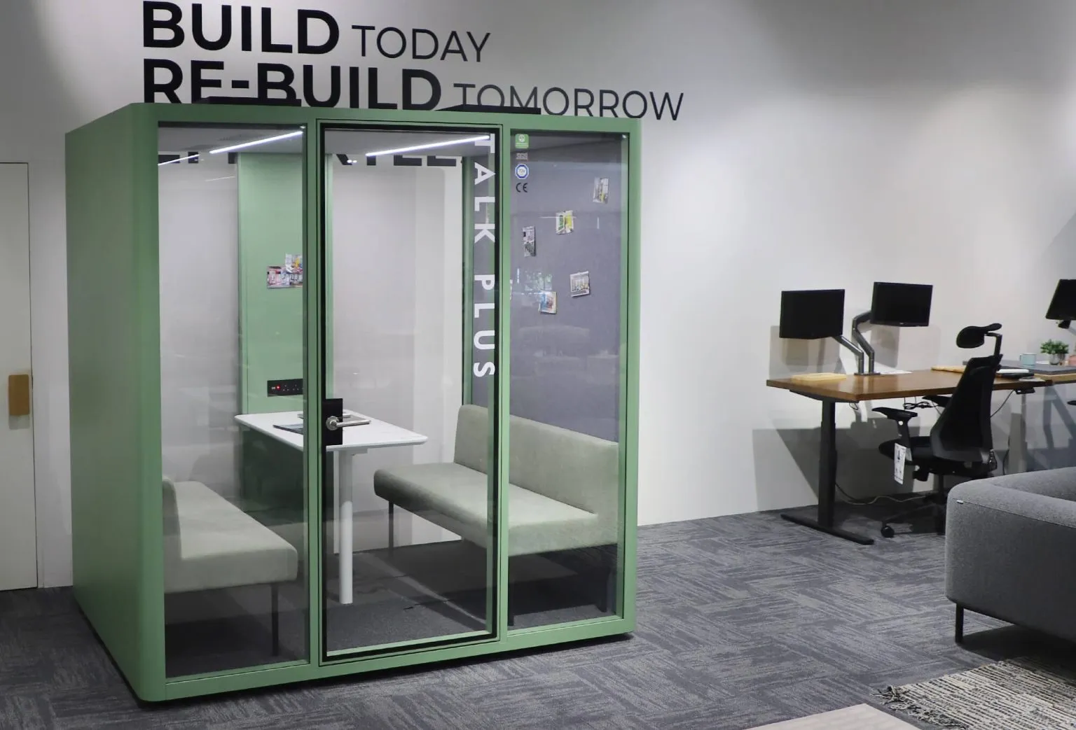 Lull Acoustic Privacy Pod for Office Meeting | Comfort Furniture Singapore
